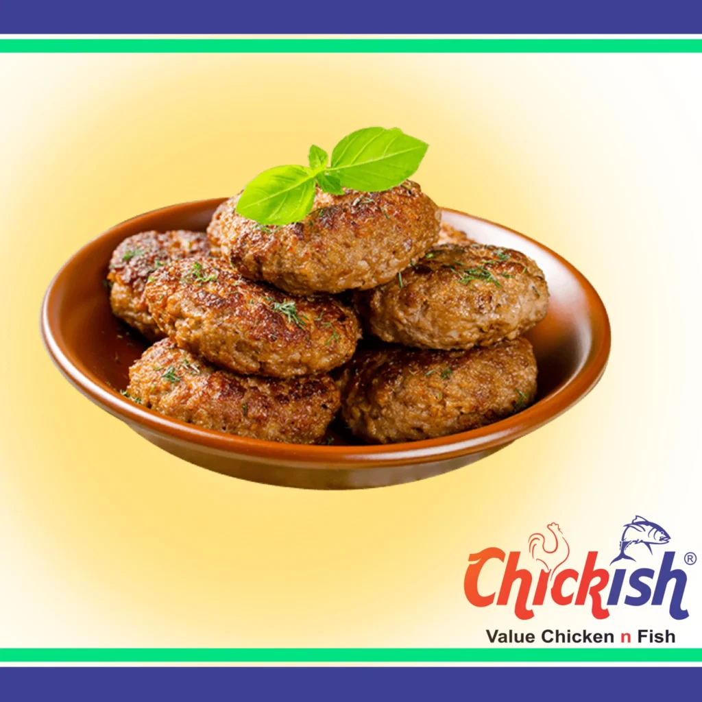 Chickish Chicken Shami Kabab 500g 12 Pieces - TollintonPk